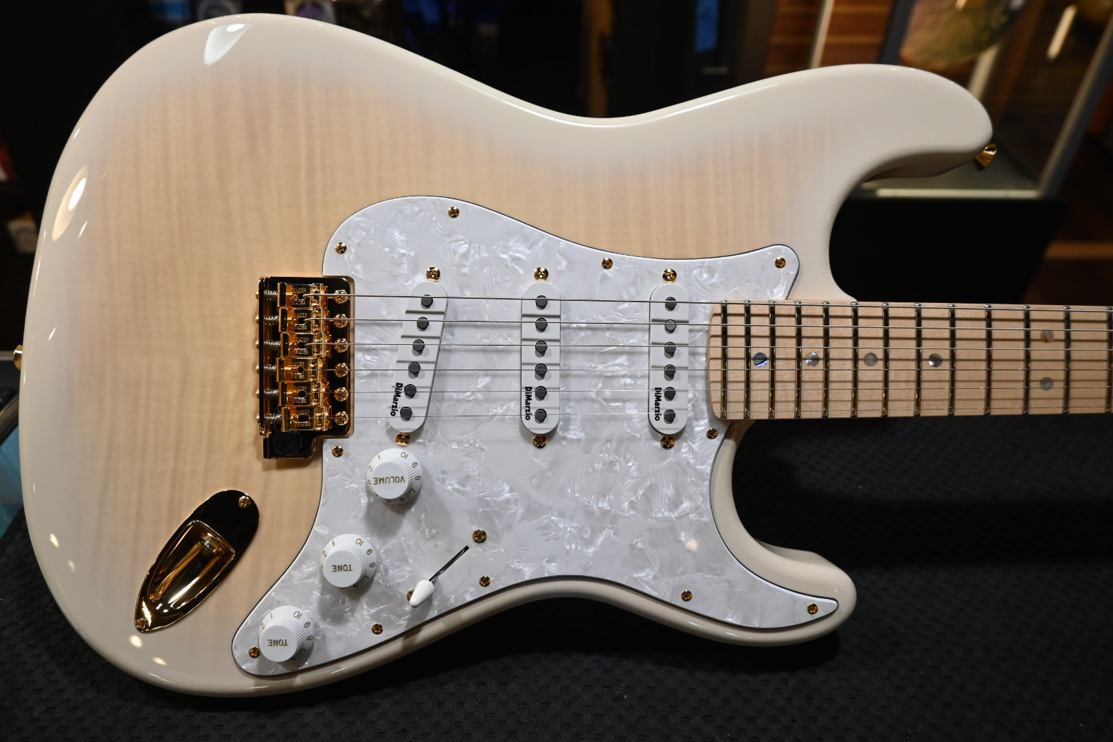 Fender Richie Kotzen Stratocaster Transparent White Burst Guitar 1207 ...