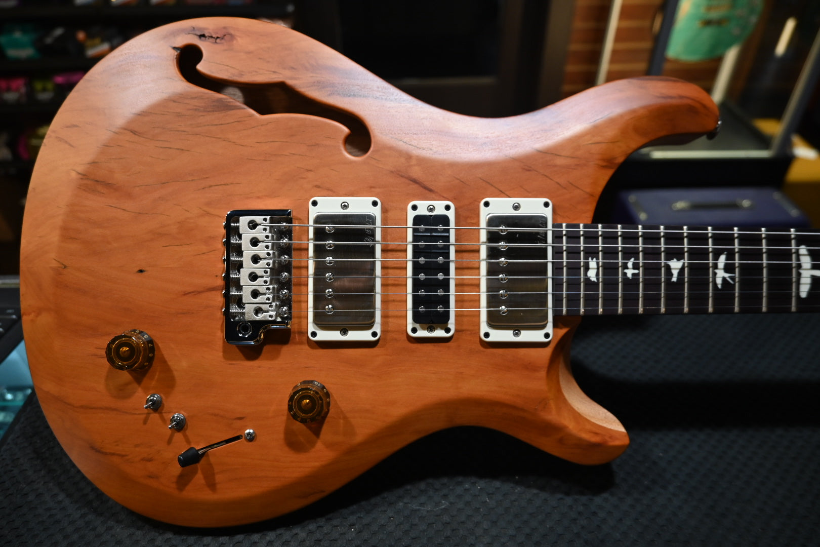 PRS S2 Special Semi-Hollow Reclaimed Limited Edition Natural Guitar ...