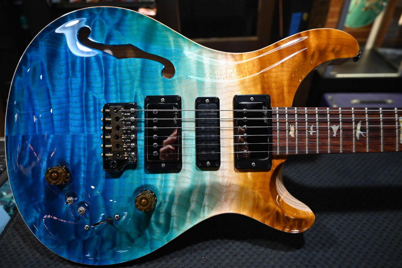 PRS Wood Library Special Semi-Hollow Danville Music 35th Anniversary ...