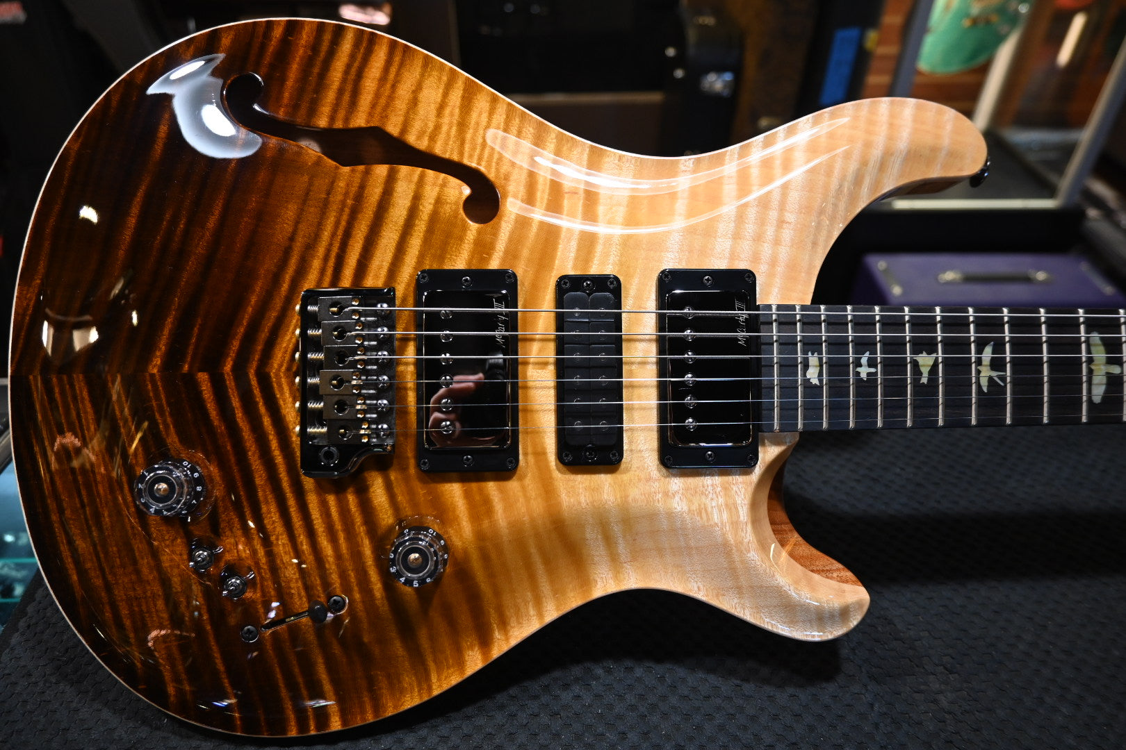 PRS Wood Library Special Semi-Hollow Danville Music 35th Anniversary ...